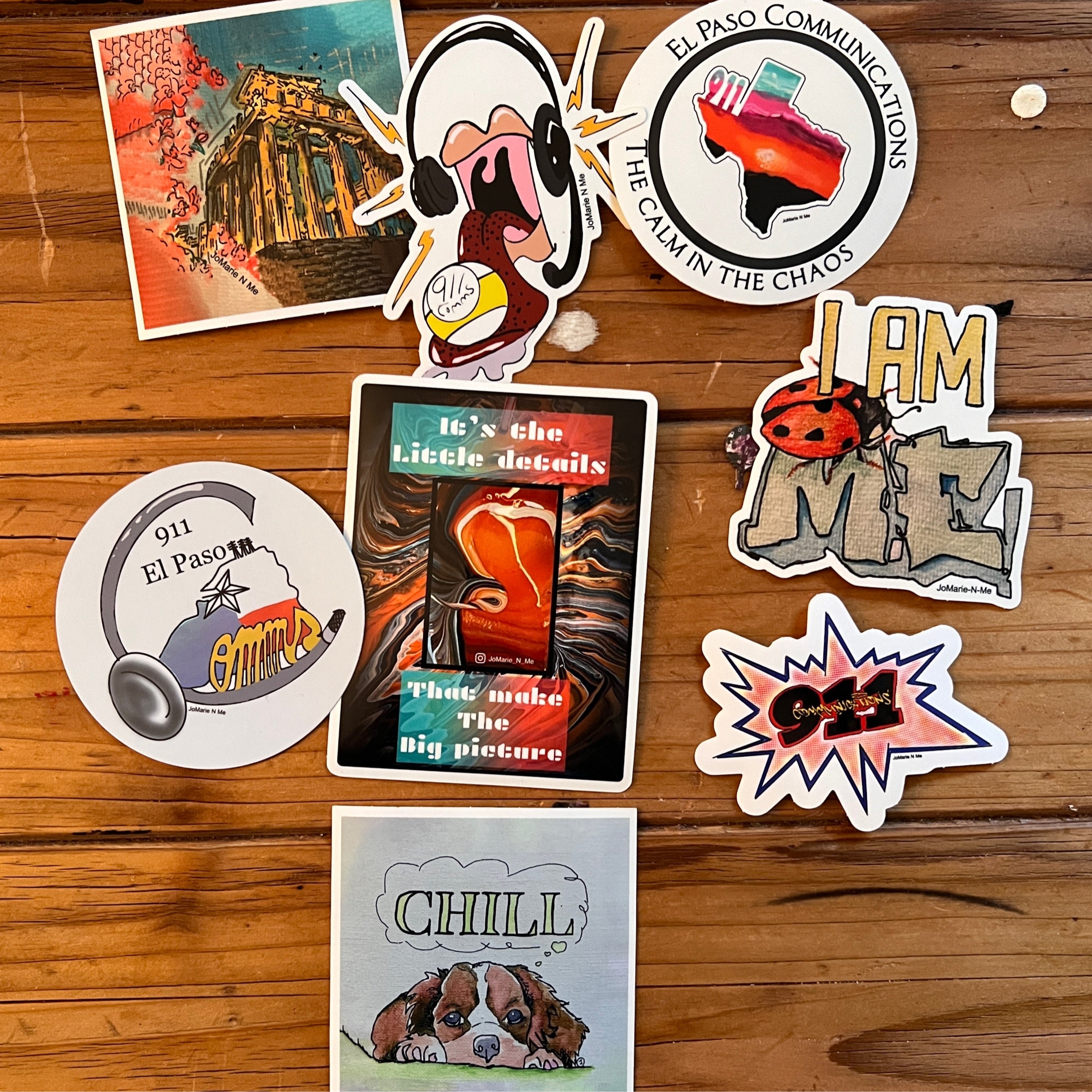 3 inch stickers | JoMarie N Me